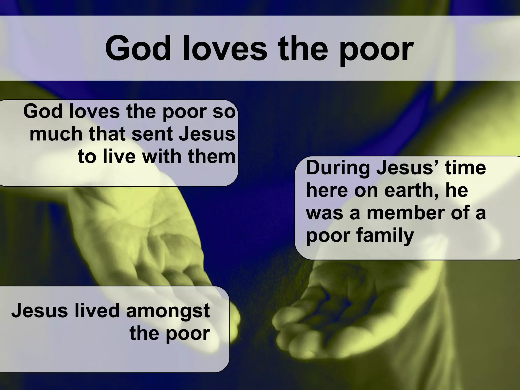 What is God's Heart for the Poor | PPT