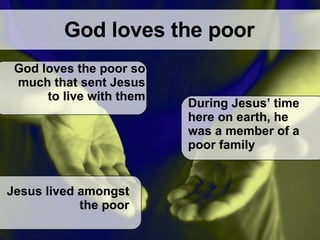 What is God's Heart for the Poor | PPT