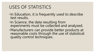 Real-life problems that can be solved by statistics.pptx