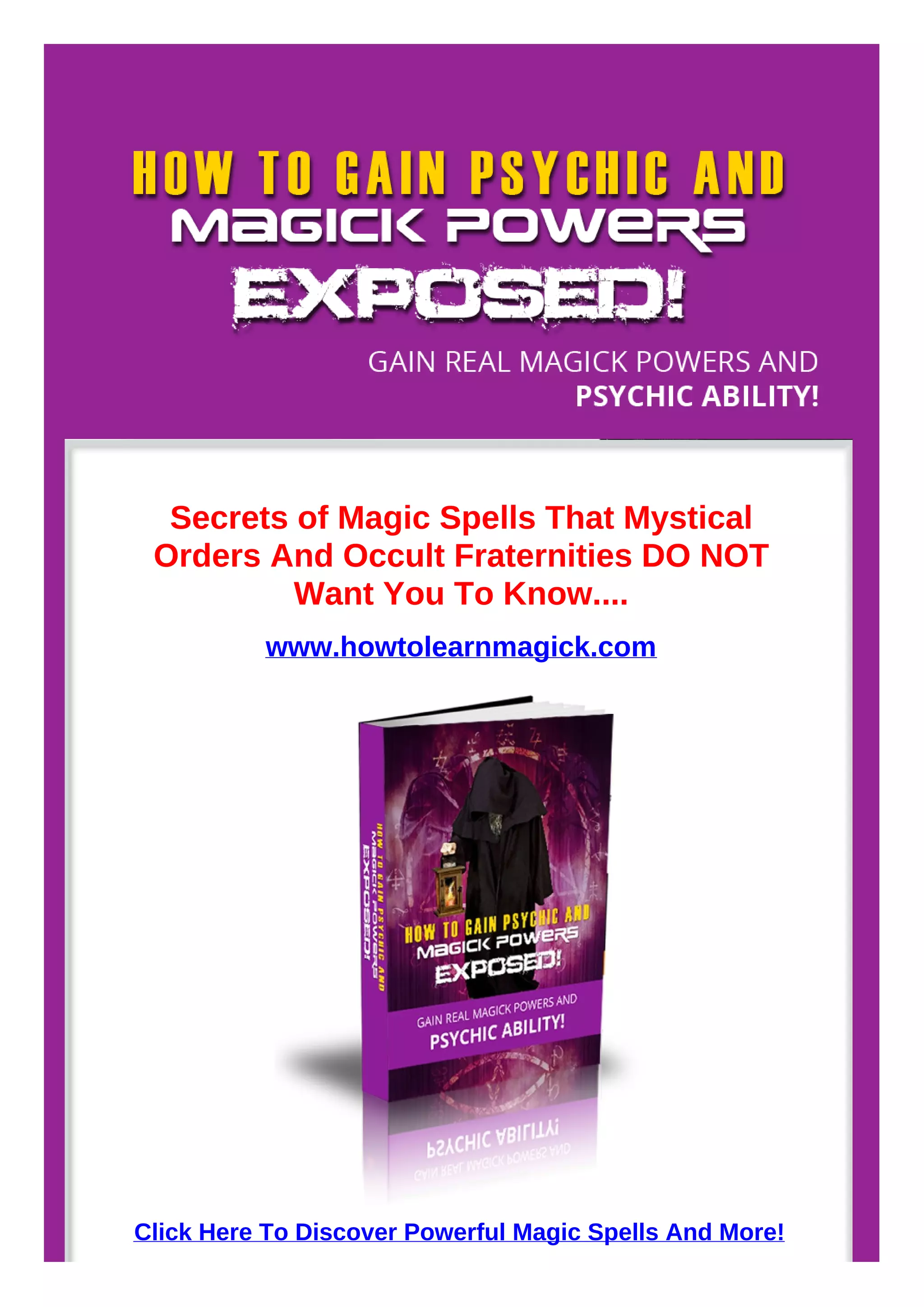 Real magic-spells-pdf | PDF