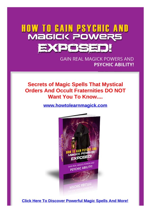 Real magic-spells-pdf | PDF