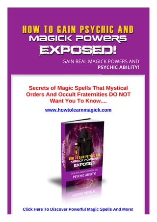 Real Magic Powers