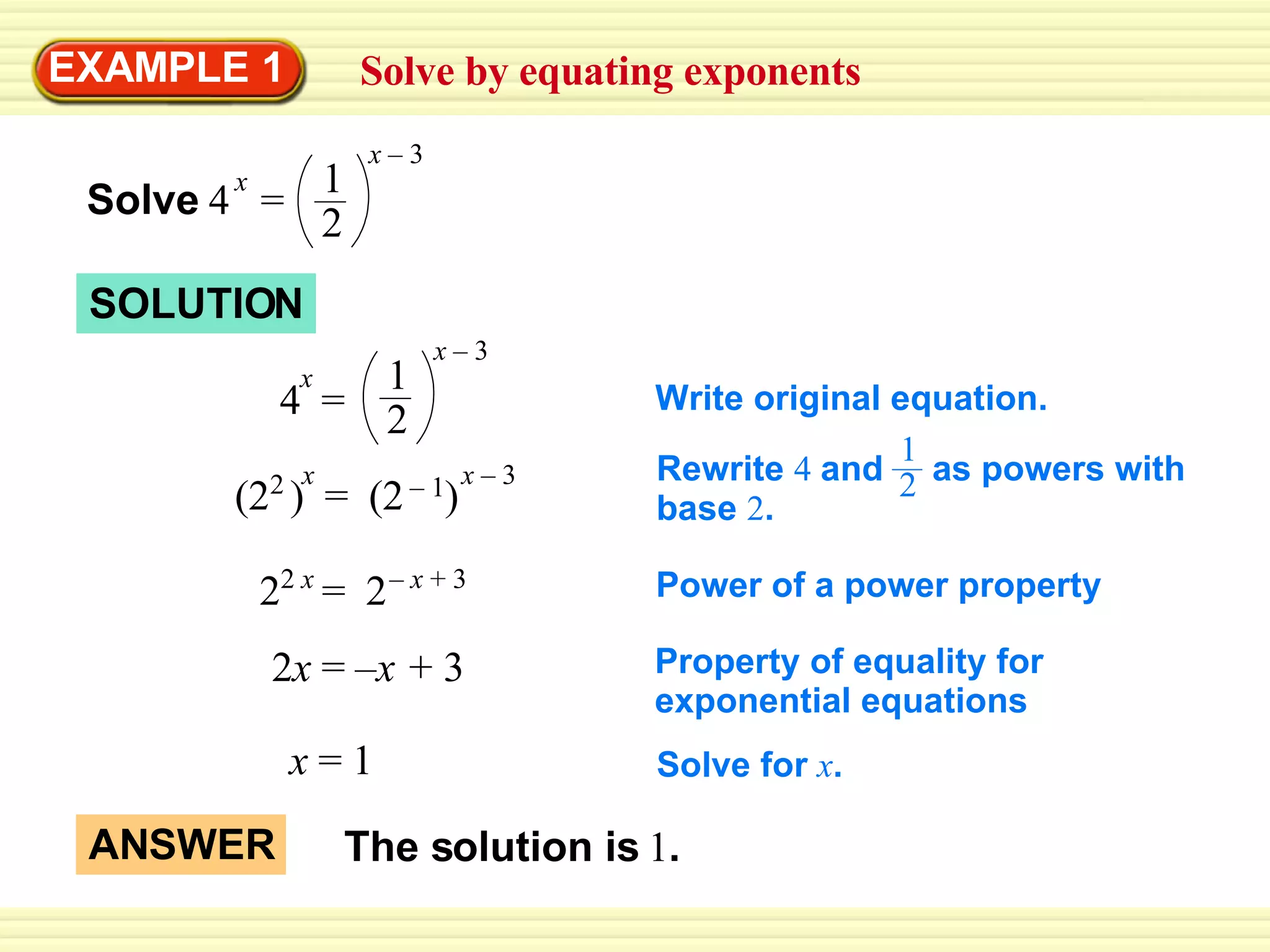 Real Number Exponents | PPT