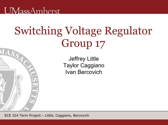 Switching Voltage Regulator | PPT | Consumer Electronics | Technology & Computing