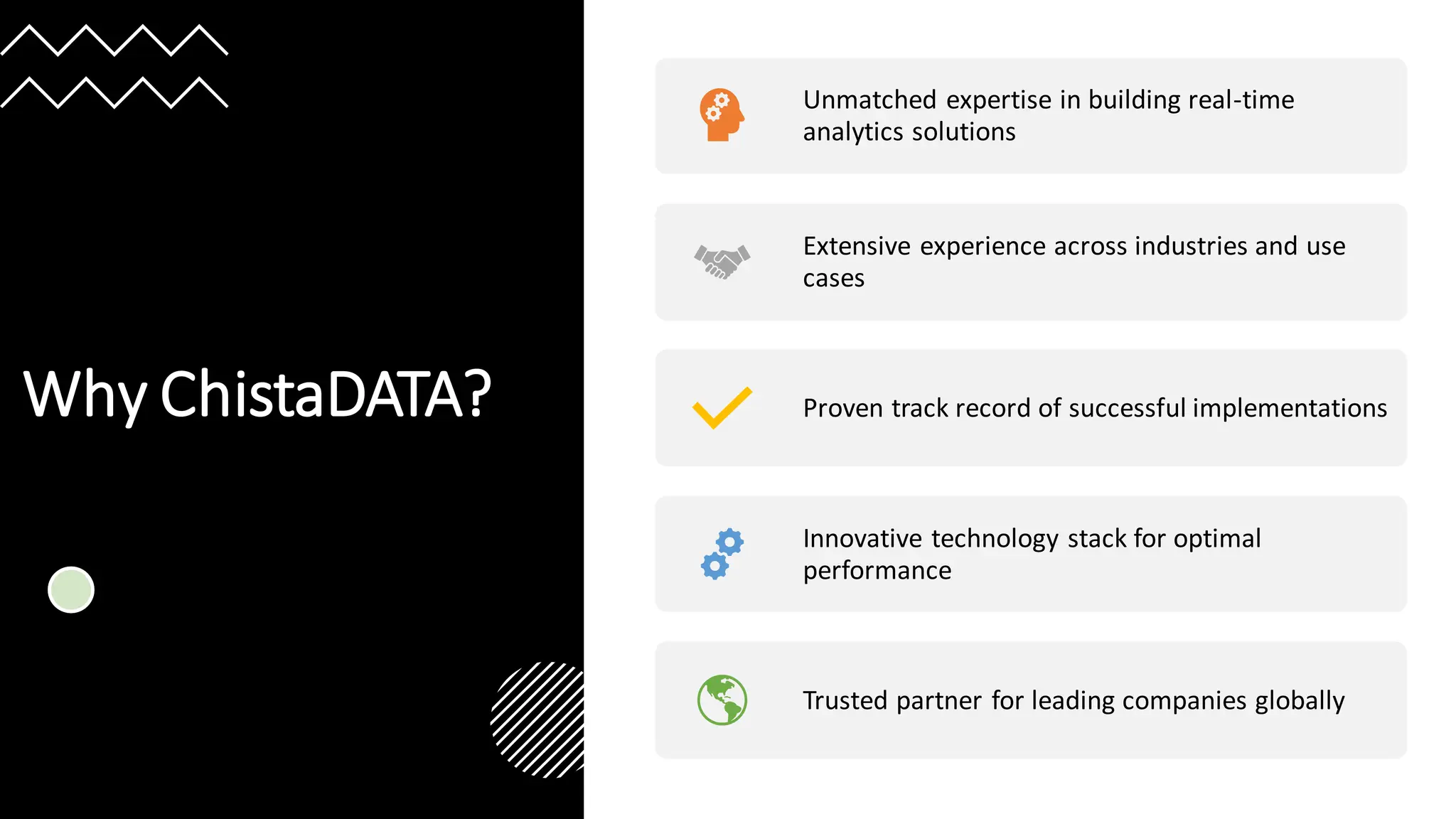 Building Real-Time Analytics Infrastructure on ClickHouse with ChistaDATA | PPT