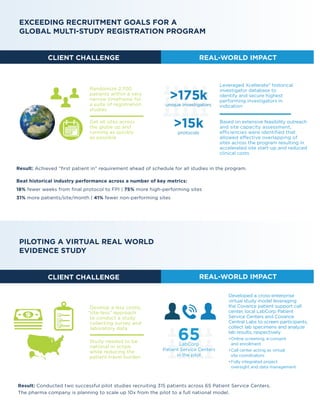 Real-Time Data. Real-World Impact Brochure | PDF