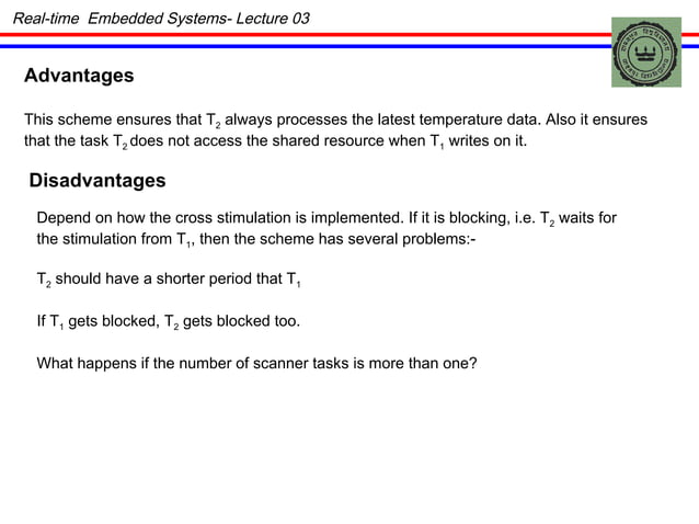 Real time-embedded-system-lec-03 | PPT