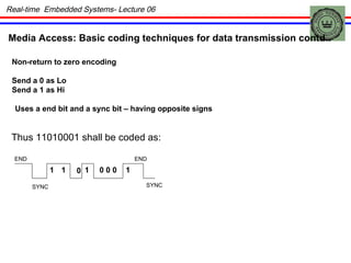 Real time-embedded-system-lec-06 | PPT | Computer Networking | Computing