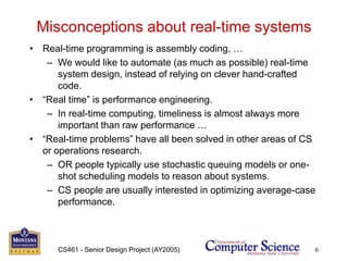 Introduction to real time systems and distributed file systems | PPT