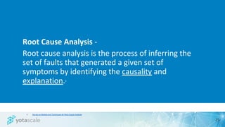 Real-Time Anomaly Detection and Root Cause Analysis | PDF