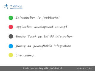 Real time coding with jWebSocket | PPT