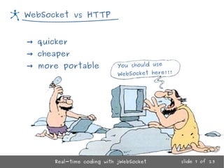 Real time coding with jWebSocket | PPT