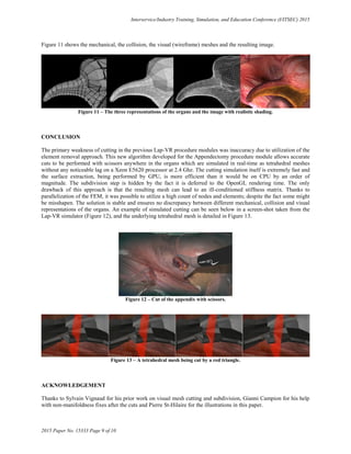 Real-Time Cutting of Organs with Scissor | PDF