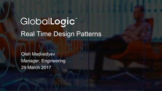 Real-Time Design Patterns | PPTX