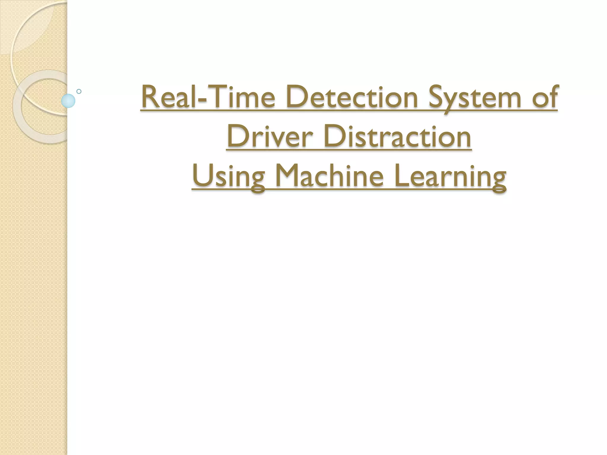Real Time Detection System Of Driver Distractionpdf Eye And Vision Conditions Diseases And
