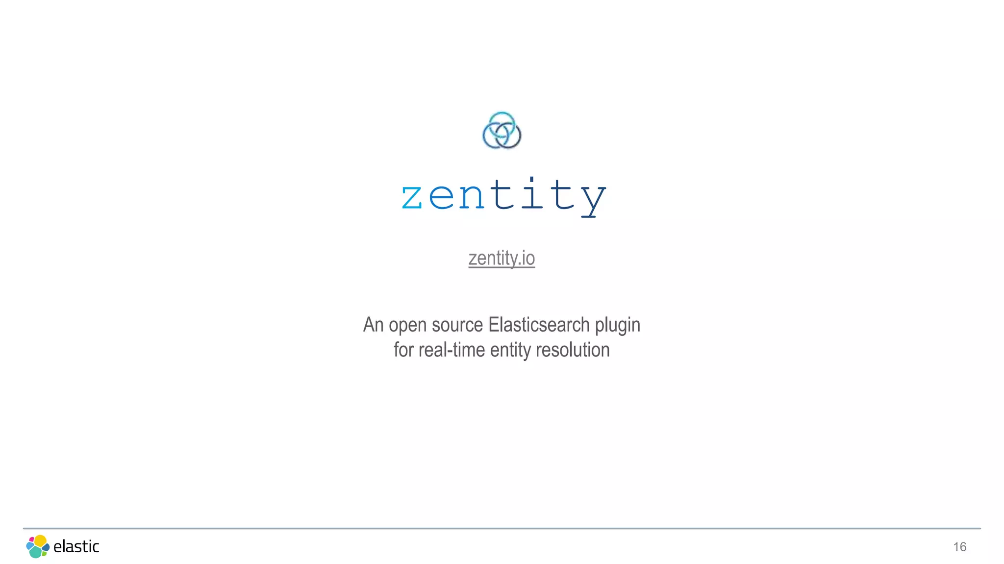Real time entity resolution with elasticsearch - haystack 2018 | PPT