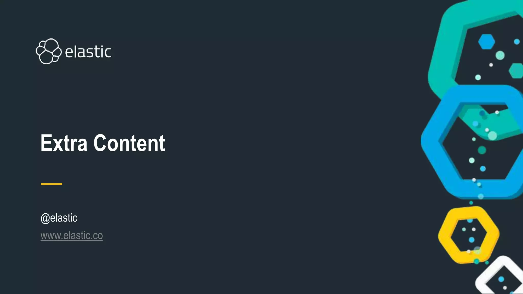 Real time entity resolution with elasticsearch - haystack 2018 | PPT