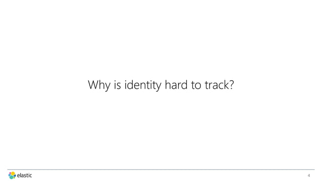 Real time entity resolution with elasticsearch - haystack 2018 | PPT