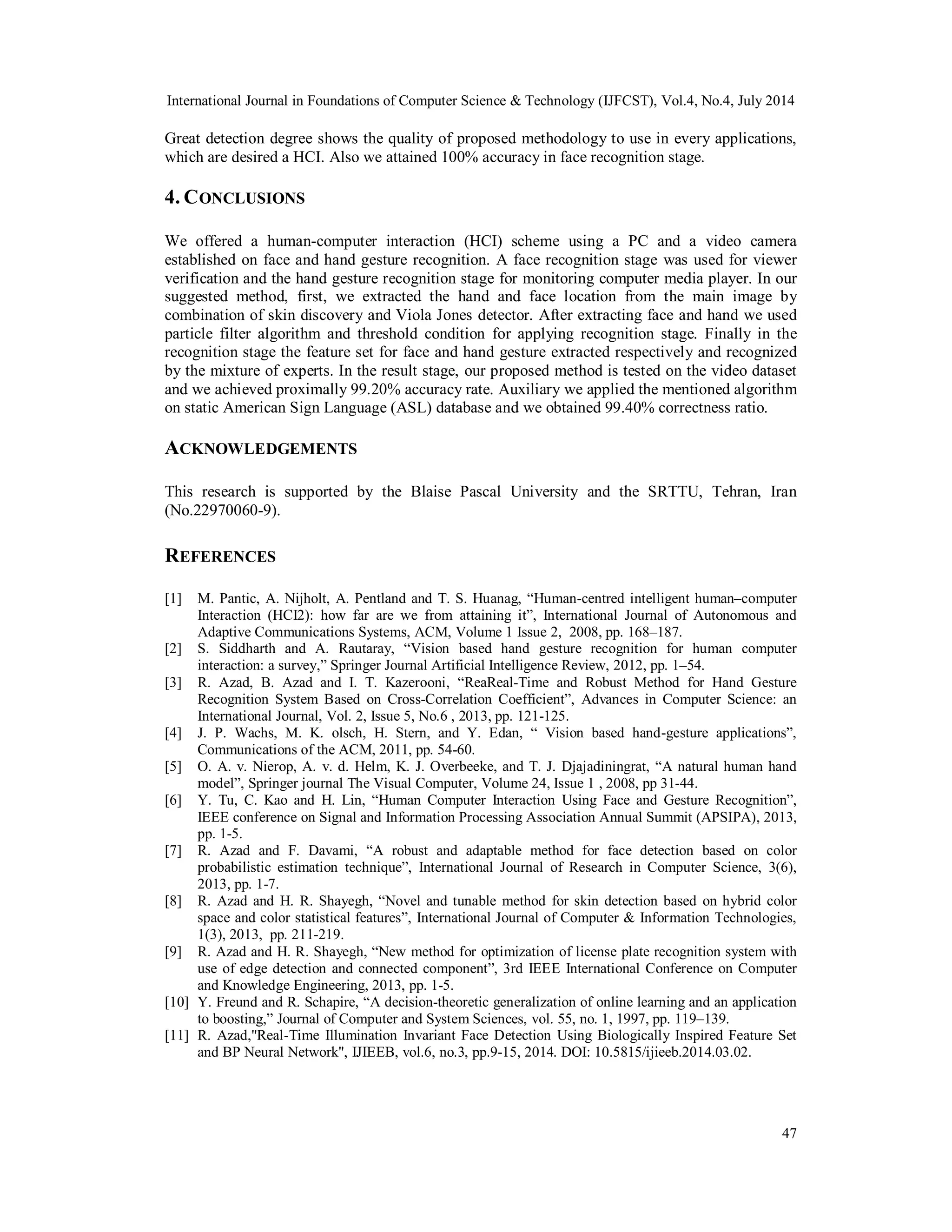 Real time human-computer interaction | PDF | Computing | Technology & Computing