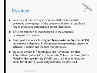 Real time information systems in Transportation | PPTX | Rail Travel ...