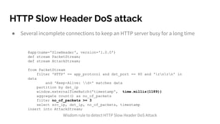 Real time intrusion detection in network traffic using adaptive and auto-scaling stream ...