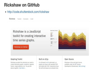 Real time metrics with rickshaw and nodejs | PPT