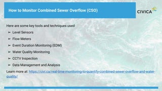 Monitoring Combined Sewer Overflow | PPT
