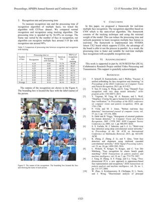 Real time multi face detection using deep learning | PDF