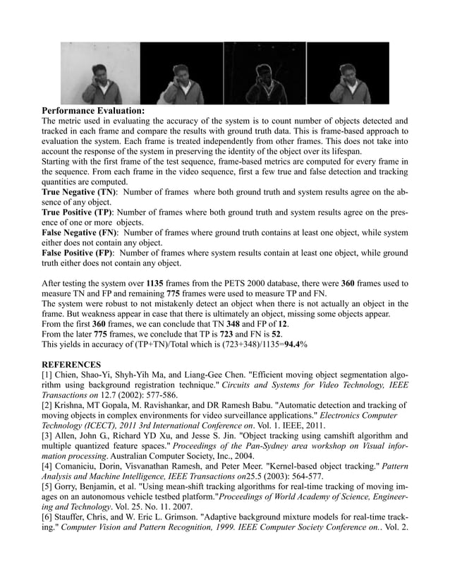 Matlab Code Description Real Time Object Motion Detection And