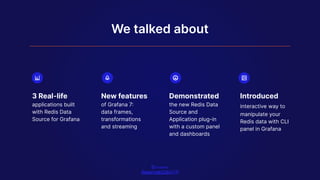 Real time observability with Redis and Grafana | PPT