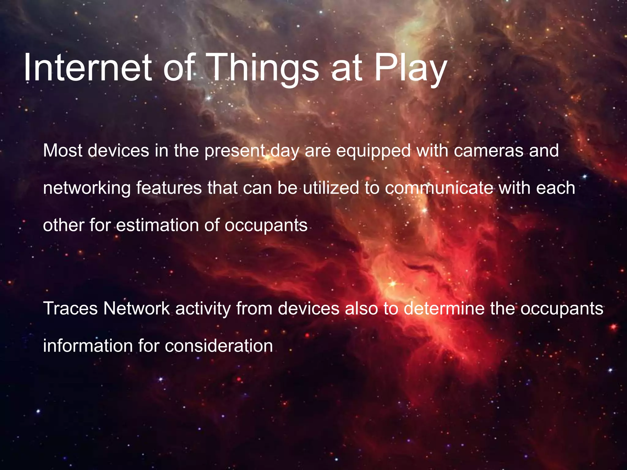 Real Time Occupancy Detection Using Self Learning Ai Agent Ppt