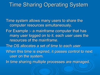 Real time operating system | PPT
