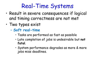 Real-Time Operating Systems Real-Time Operating Systems RTOS .ppt