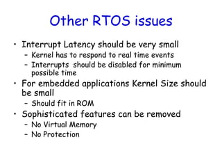 Real-Time Operating Systems Real-Time Operating Systems RTOS .ppt