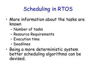 Real-Time Operating Systems Real-Time Operating Systems RTOS .ppt | Operating Systems | Computer ...