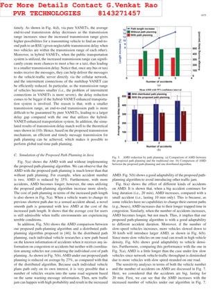 Real time path planning based on hybrid-vanet-enhanced transportation system | PDF | Computer ...