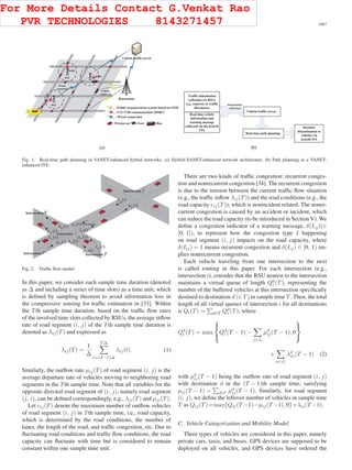Real time path planning based on hybrid-vanet-enhanced transportation system | PDF | Computer ...