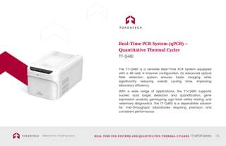 Real-Time PCR Systems and Quantitative Thermal Cyclers – TT-qPCR Series ...
