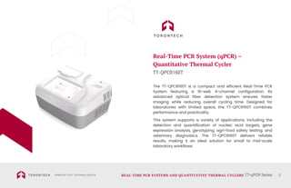 Real-Time PCR Systems and Quantitative Thermal Cyclers – TT-qPCR Series ...