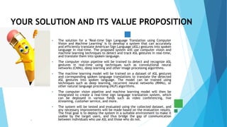 Real-time Sign Language Translation using Computer Vision and Machine ...