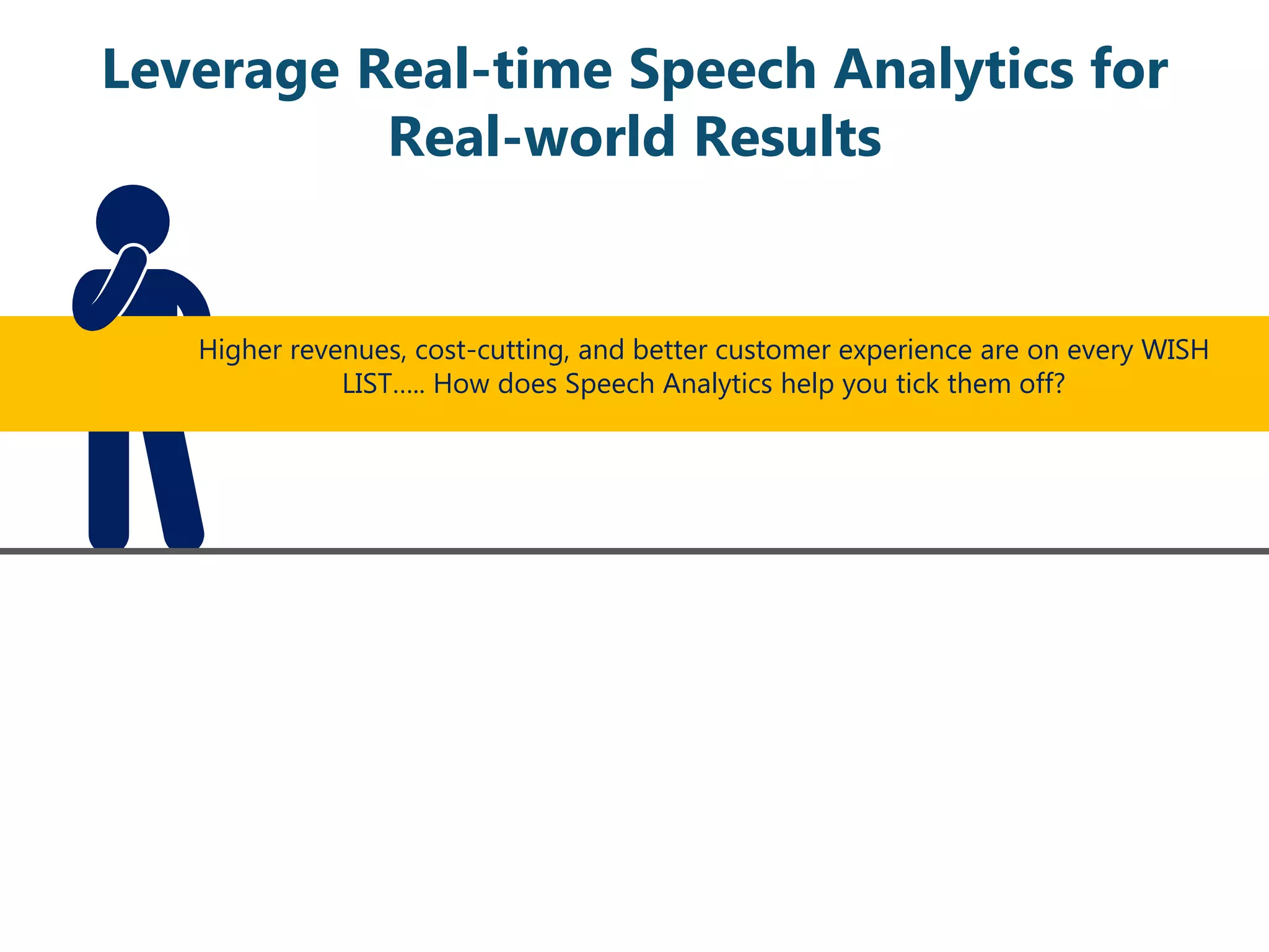 Real-Time Speech Analytics | PPTX