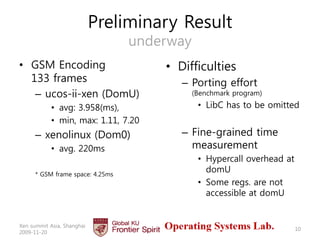 Real Time Support For Xen | PDF | Operating Systems | Computer Software and Applications