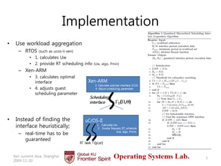 Real Time Support For Xen | PDF | Operating Systems | Computer Software and Applications