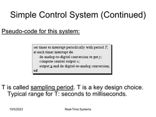 Real-Time Systems Intro.pptx | Operating Systems | Computer Software and Applications