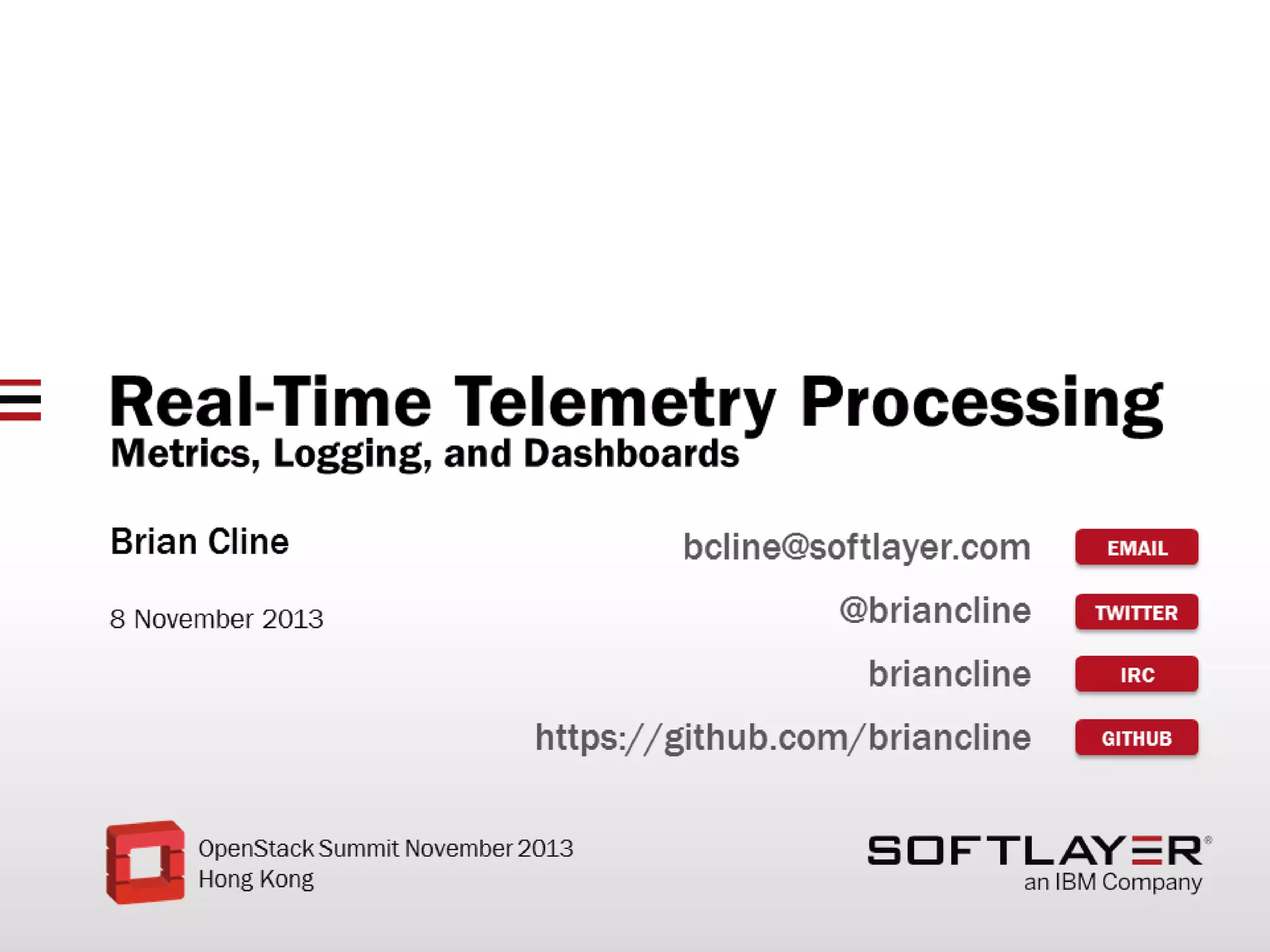Real-Time Telemetry Processing for OpenStack with Riemann | PDF
