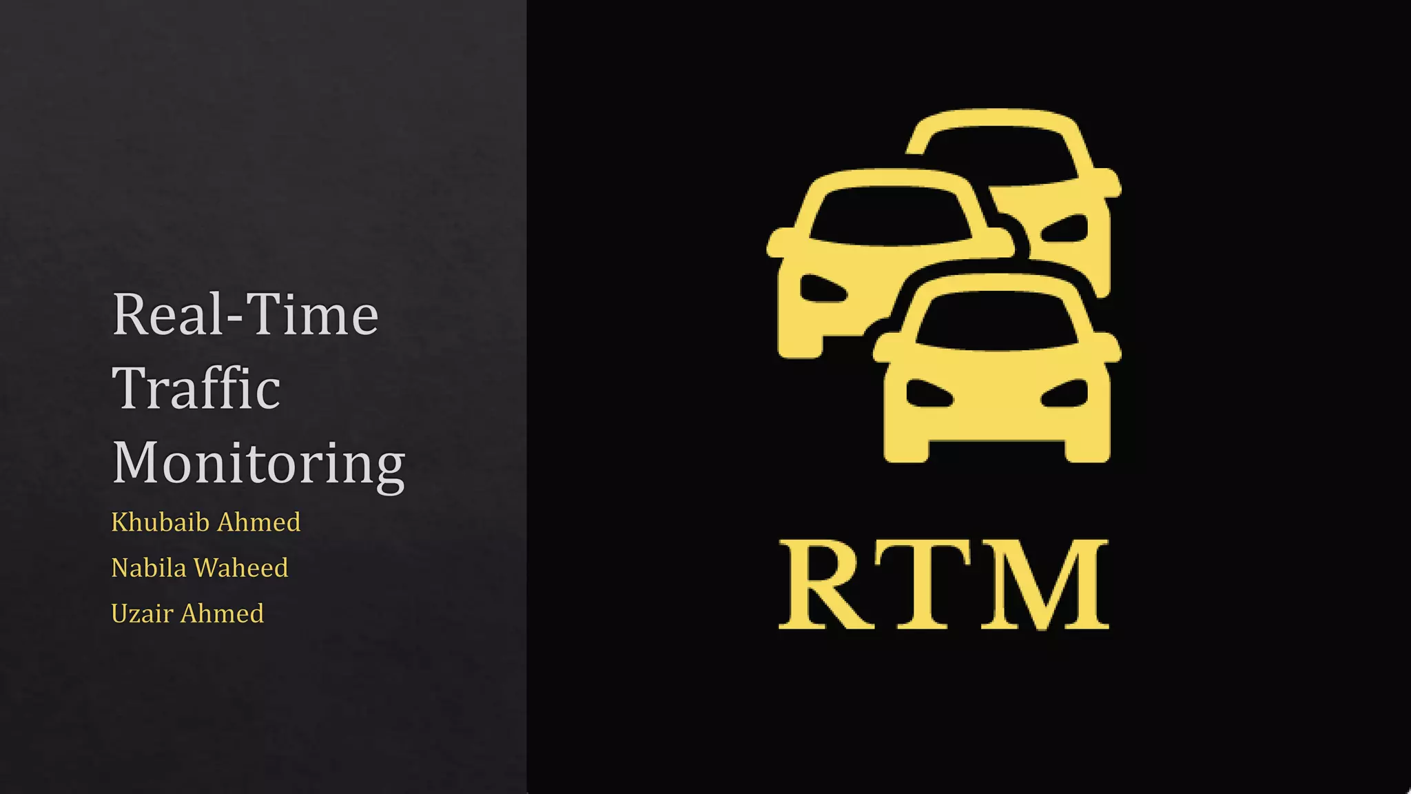 Real time traffic monitoring | PPT