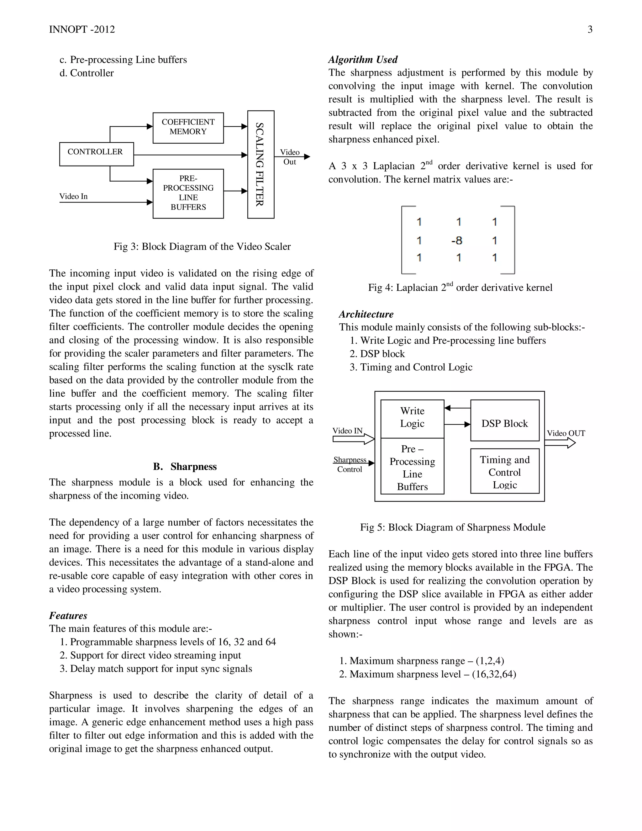 Real Time Video Processing in FPGA | PDF