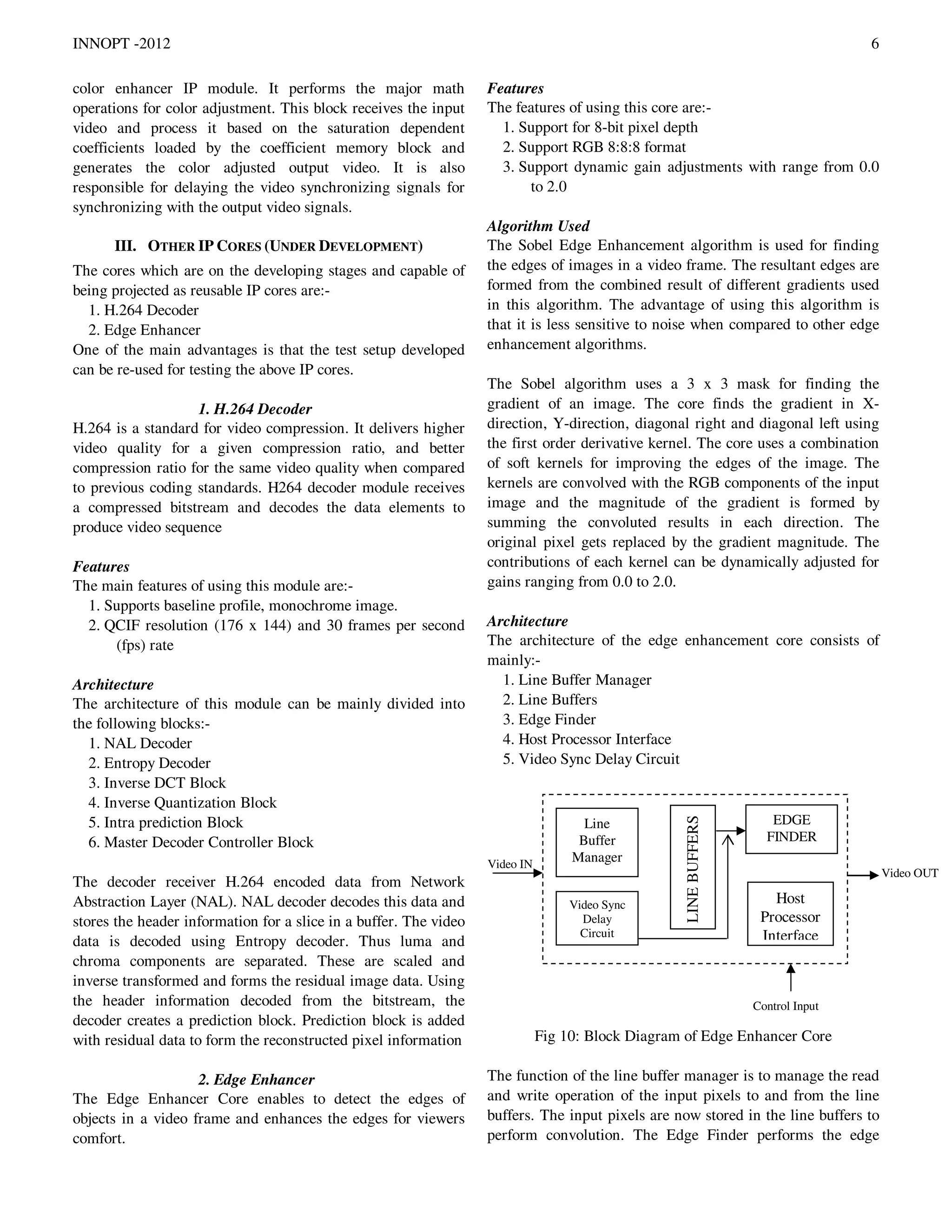 Real Time Video Processing in FPGA | PDF
