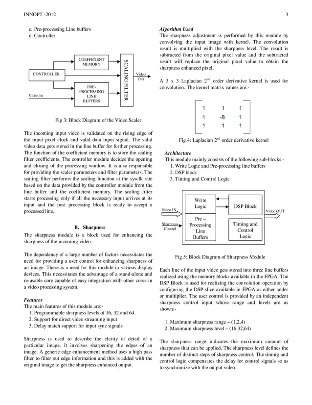 Real Time Video Processing in FPGA | PDF