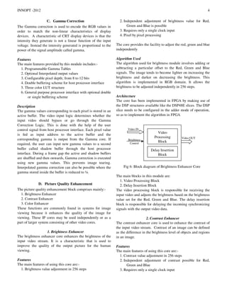 Real Time Video Processing in FPGA | PDF